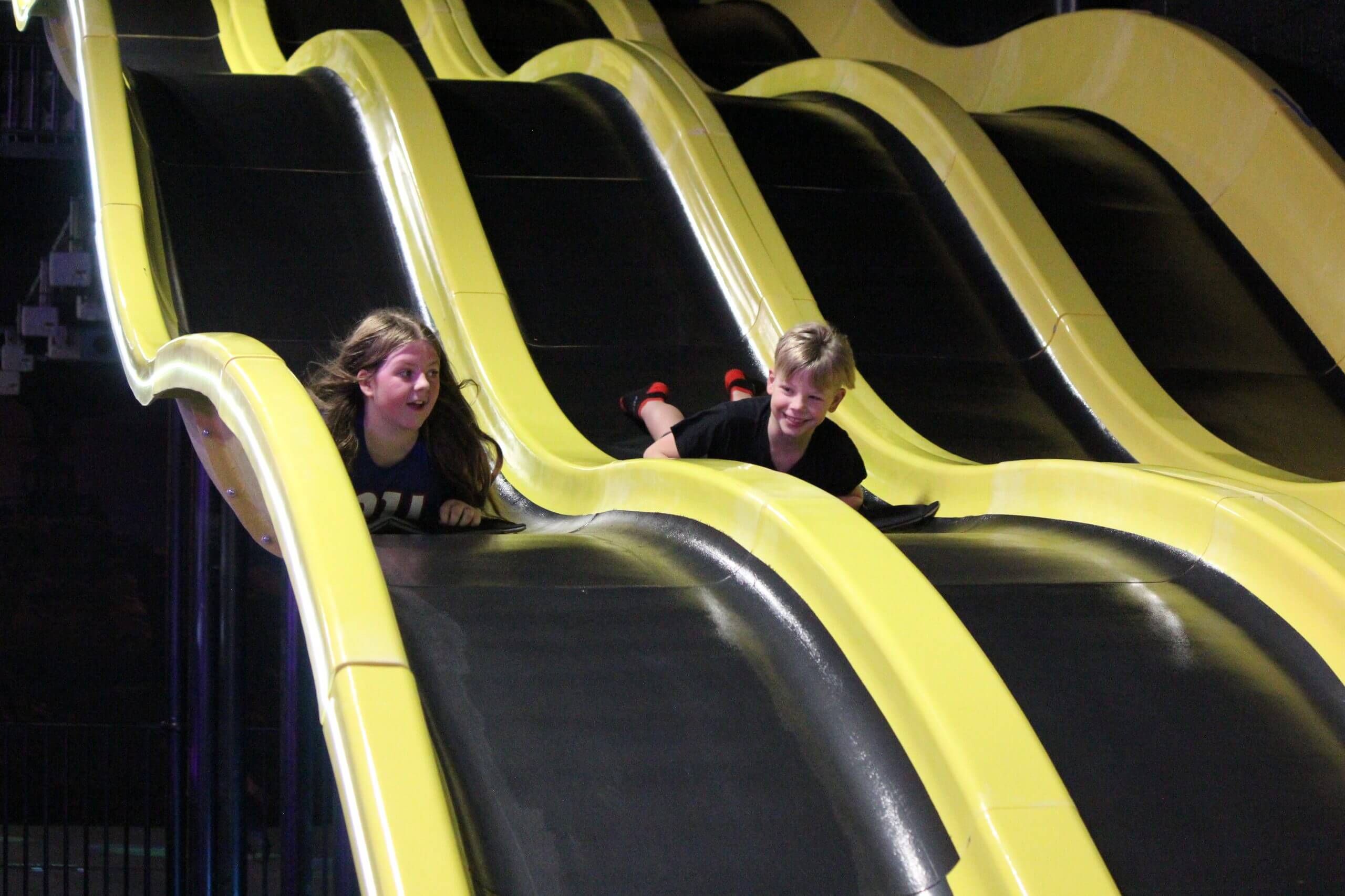 Racing Slides in Alpharetta - Adventure Air Sports