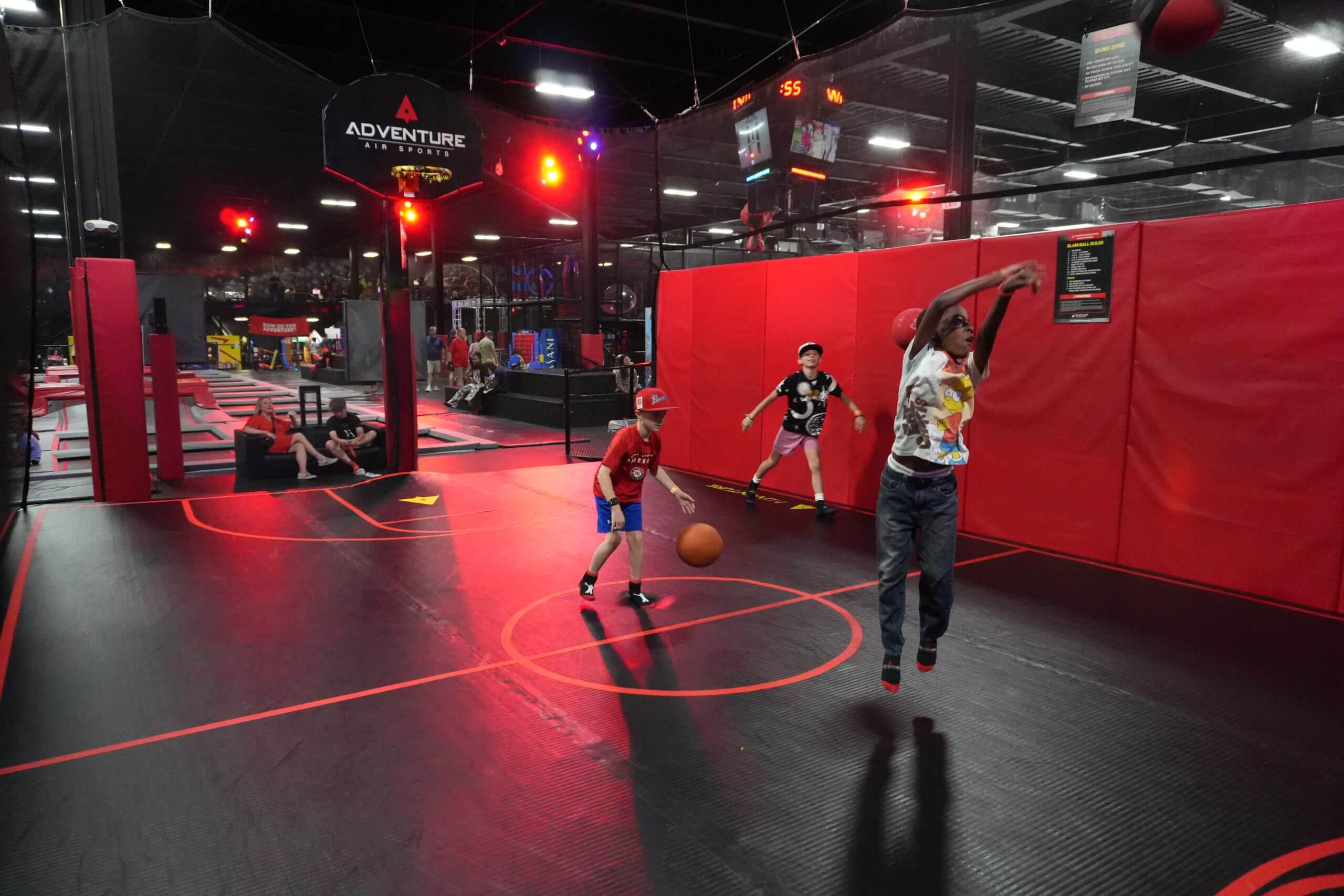 Slam Ball Court in Kennesaw - Adventure Air Sports