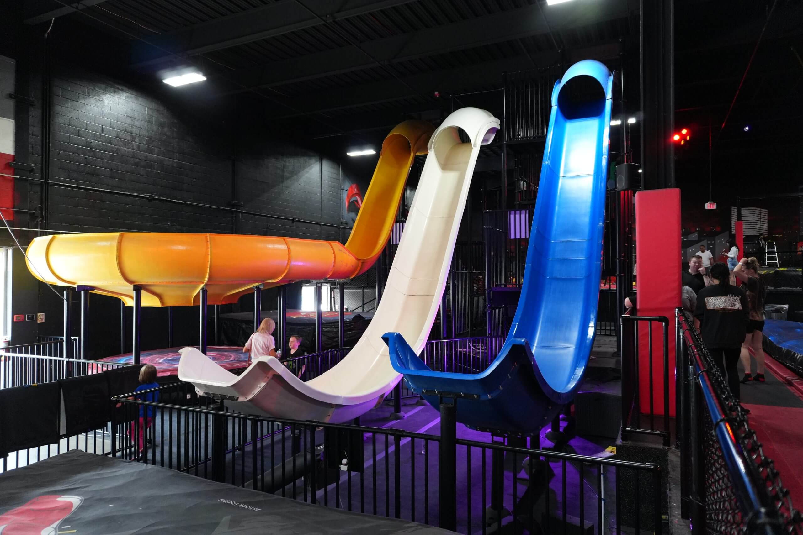 Slick Slide Tower in Kennesaw - Adventure Air Sports