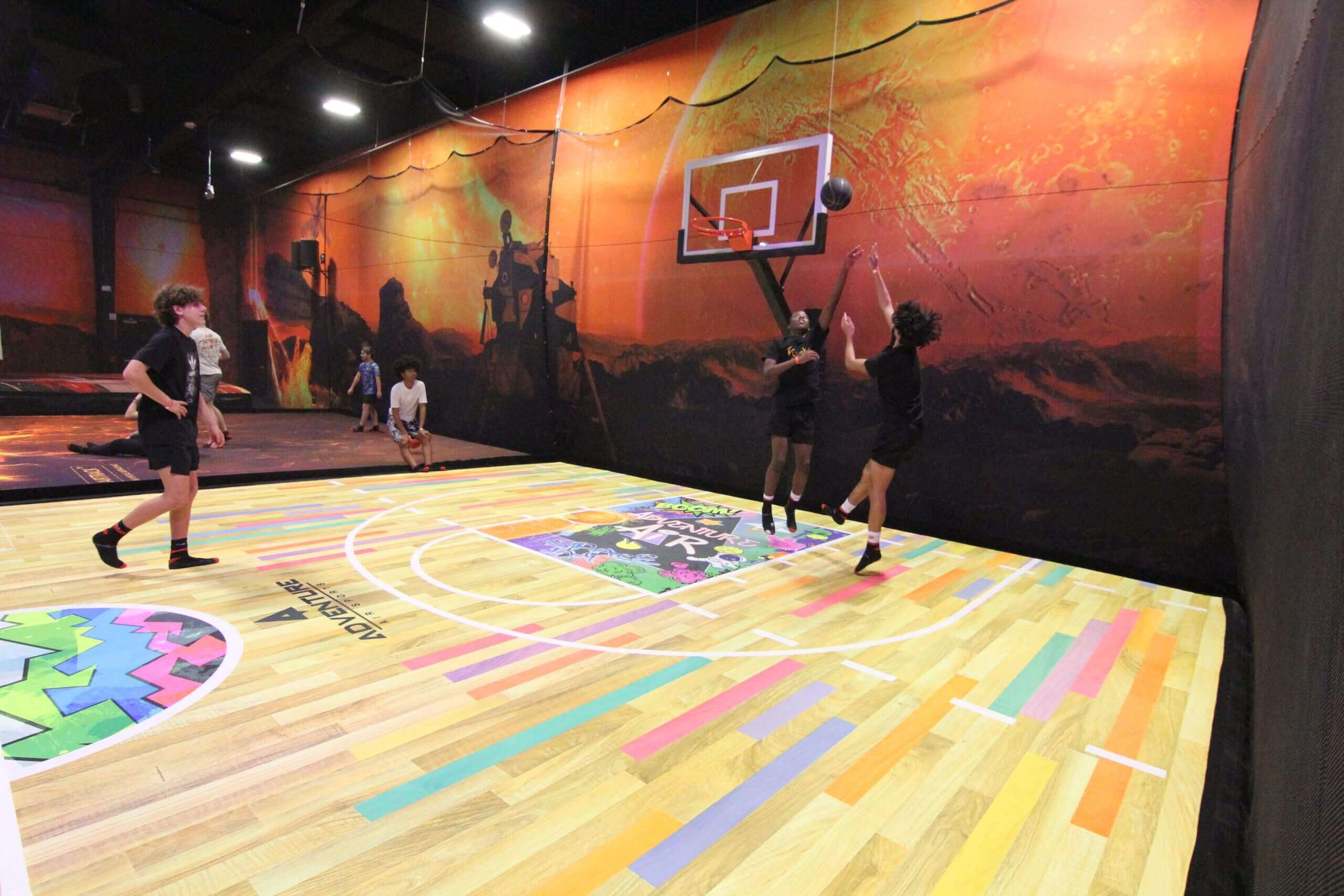 Air Basketball Court in Alpharetta - Adventure Air Sports